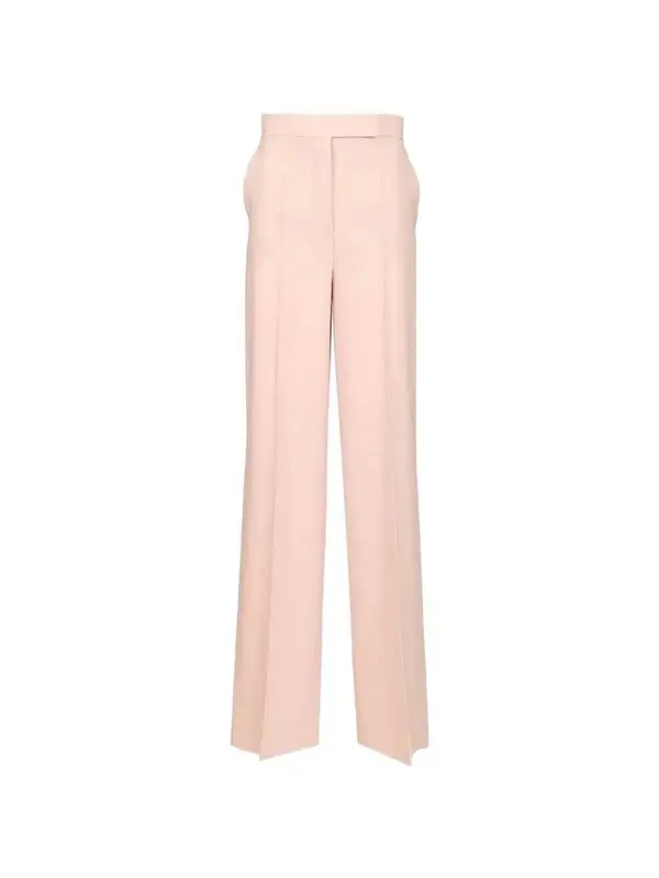 Max Mara Girone Wool, Mohair And Silk Trousers - Multicolor