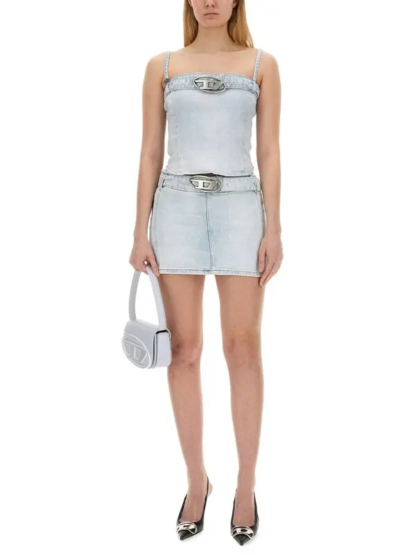 DIESEL® Denim Miniskirt