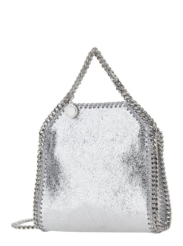 Stella McCartney Falabella' Metallic Crossbody Bag With Chain Strap And Metallic Design In Ecoleather For - Multicolor