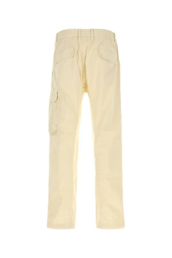 C.P. COMPANY Cream Stretch Cotton Cargo Pant