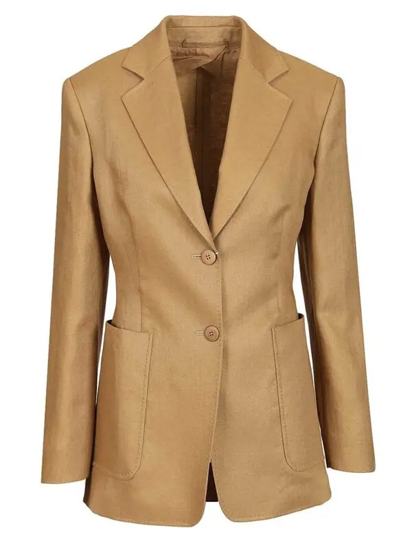 Max Mara Linen Blazer - Cream