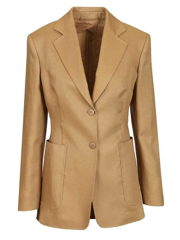Max Mara Linen Blazer - Cream