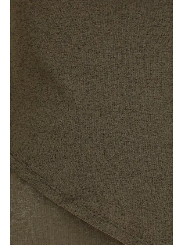 GANNI Asymmetrical Knot Top