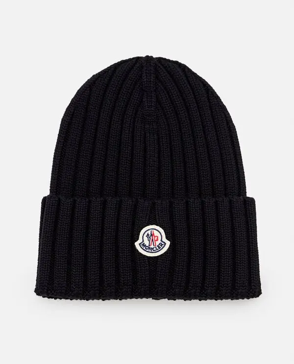 Moncler Logo Beanie Hat - Multicolor