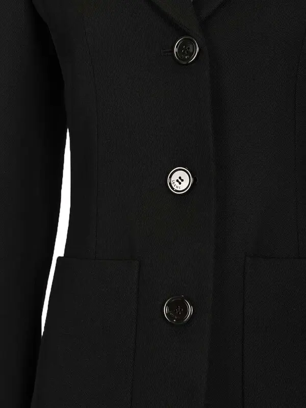 Loewe Wool Twill Jacket - Black