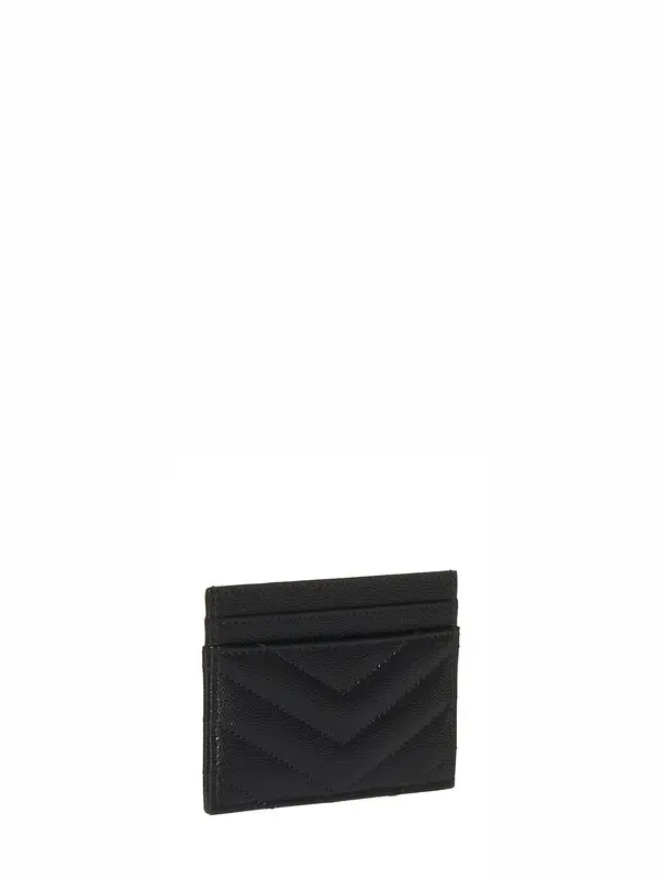 Saint Laurent Cassandre Matelassé Mini Cardholder