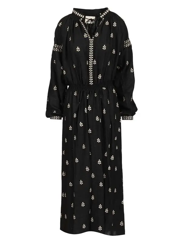 Isabel Marant Étoile Tussar Silk Dress - Black