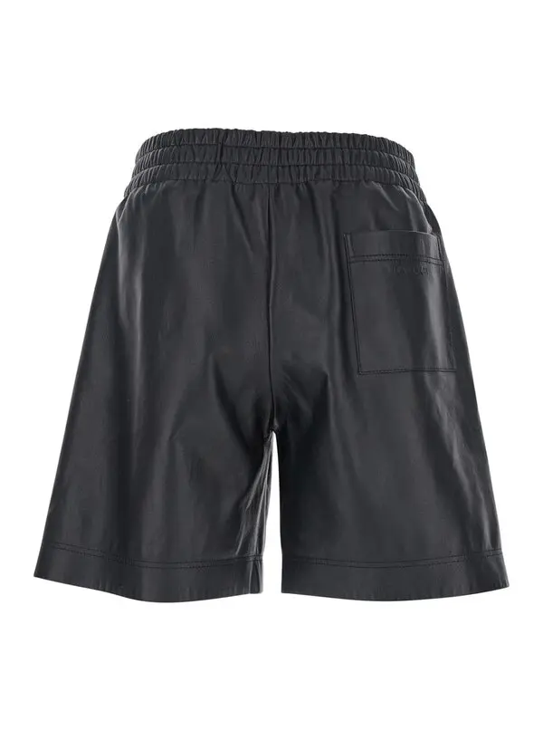 Gucci Leather Bermuda Shorts - Multicolor