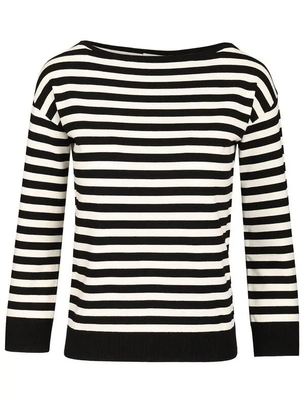 Max Mara Viscose Plain Yarn Sweater