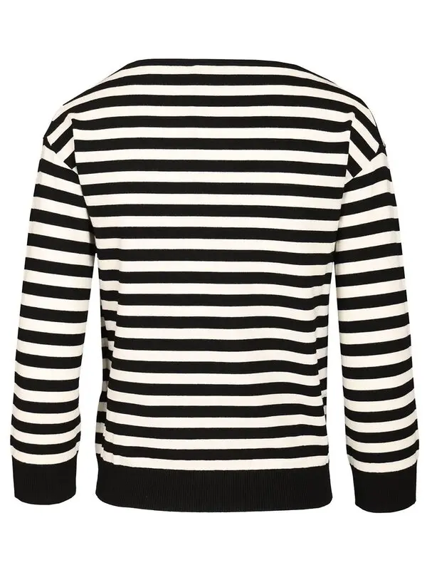 Max Mara Viscose Plain Yarn Sweater