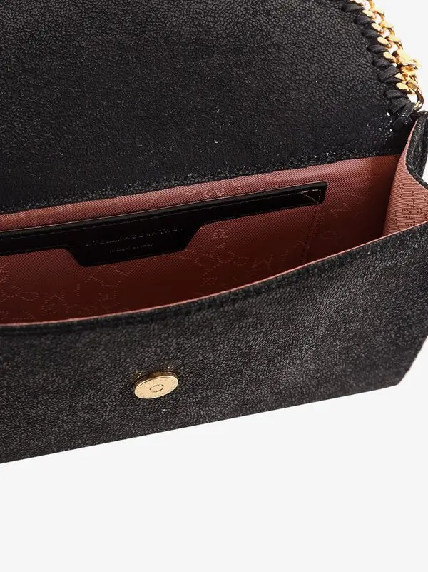 Stella McCartney Falabella Wallet Shaggy Deer Crossbody Bag - Multicolor