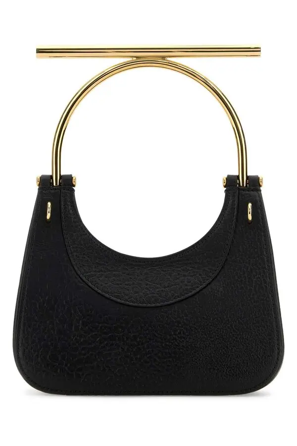 Alexander McQueen Leather Mini Cross-bar Handbag