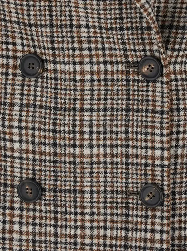 Brunello Cucinelli Wool Check Blazer