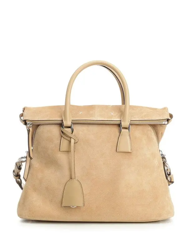 MAISON MARGIELA 5ac Soft Medium Bag - Cream