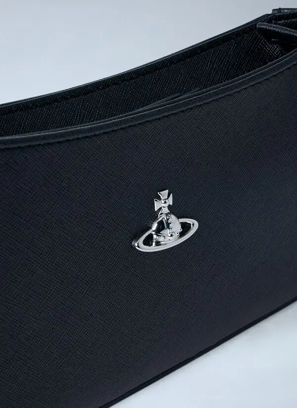 VIVIENNE WESTWOOD Tash Shoulder Phone Bag - Black