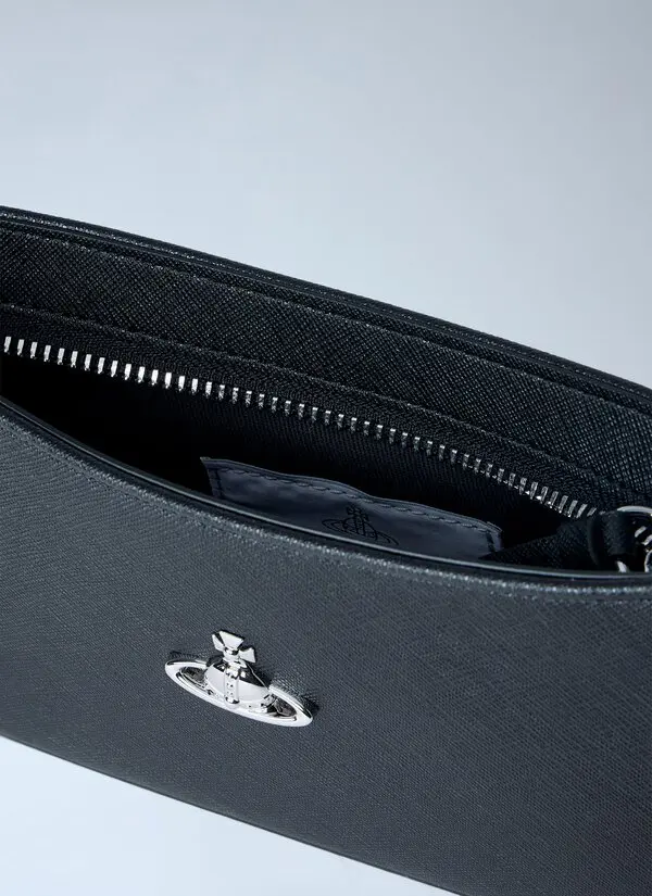 VIVIENNE WESTWOOD Tash Shoulder Phone Bag - Black