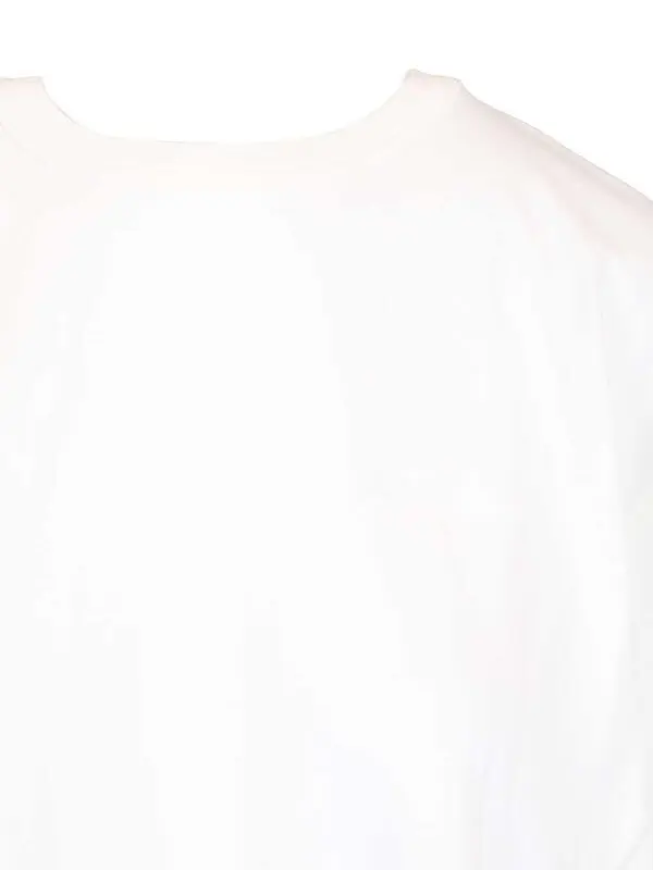 Jacquemus Cotton And Silk T-shirt - White