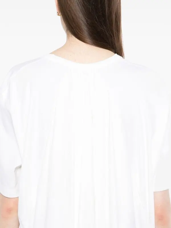 Jacquemus Cotton And Silk T-shirt - White