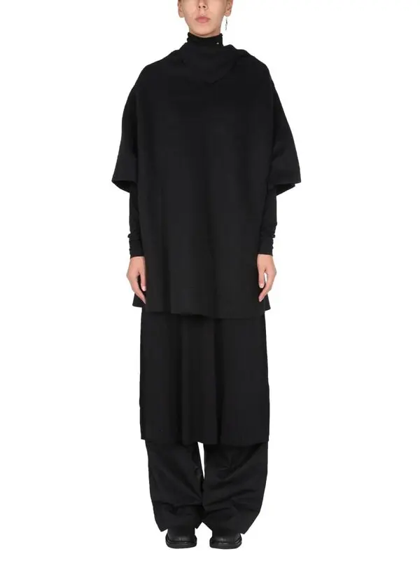 Raf Simons Ataraxia Wool Blend Dress - Black