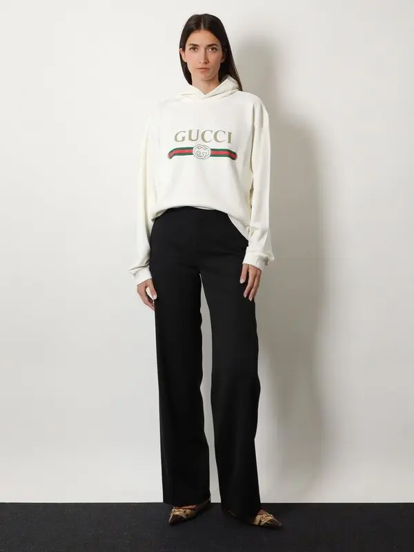 Gucci Cotton And Cashmere Sweatshirt - Multicolor