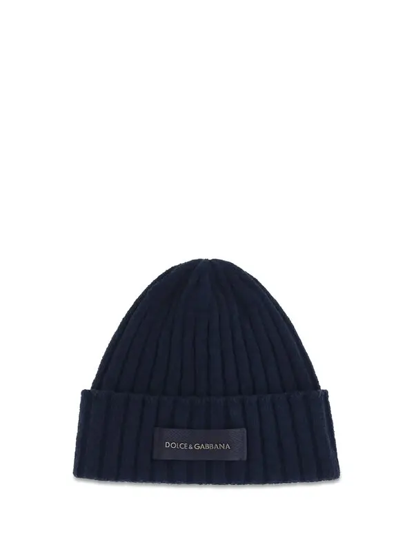 Dolce & Gabbana Beanie Hat - Blue