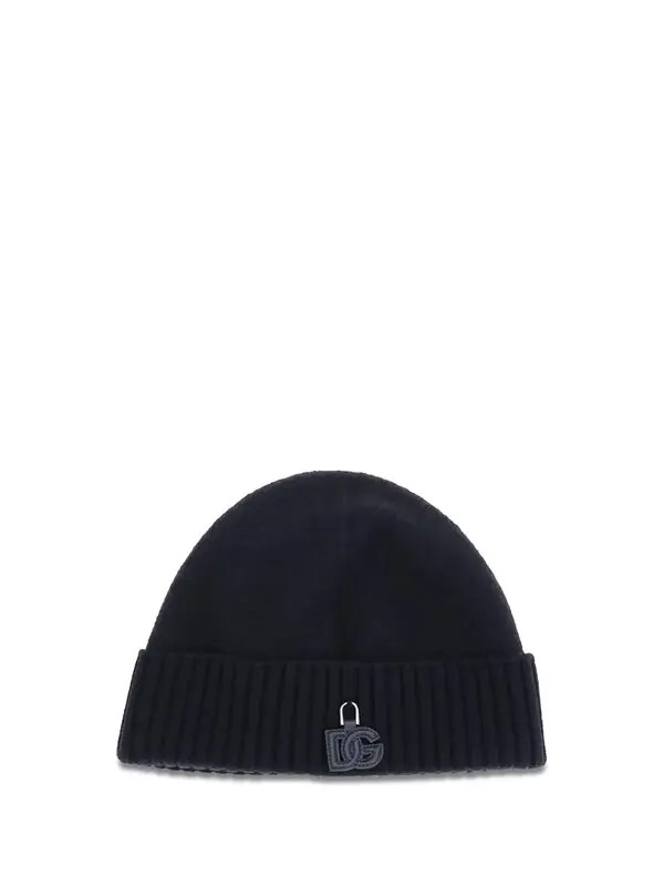 Dolce & Gabbana Beanie Hat - Black