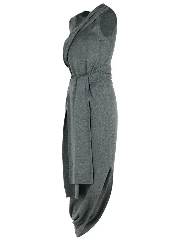 JW Anderson Grey Wool Blend Dress
