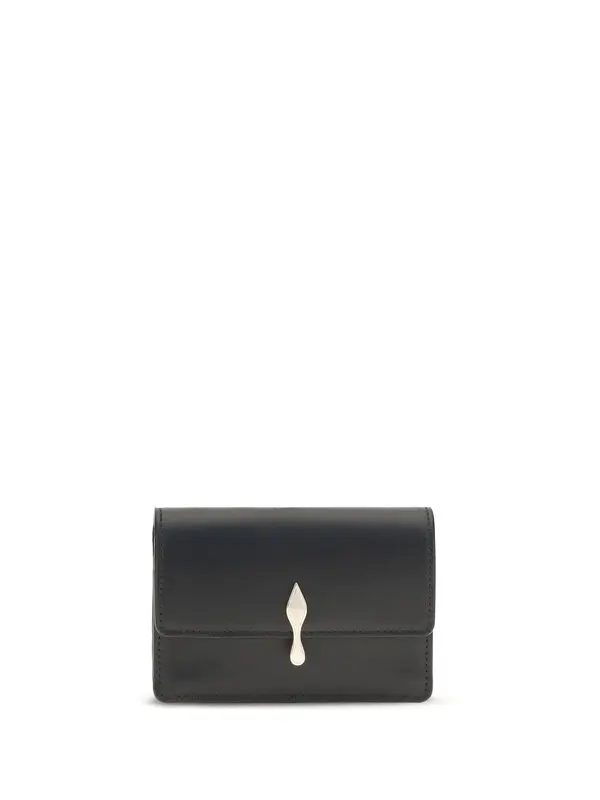 CHRISTIAN LOUBOUTIN Bettina Card Holder - Black