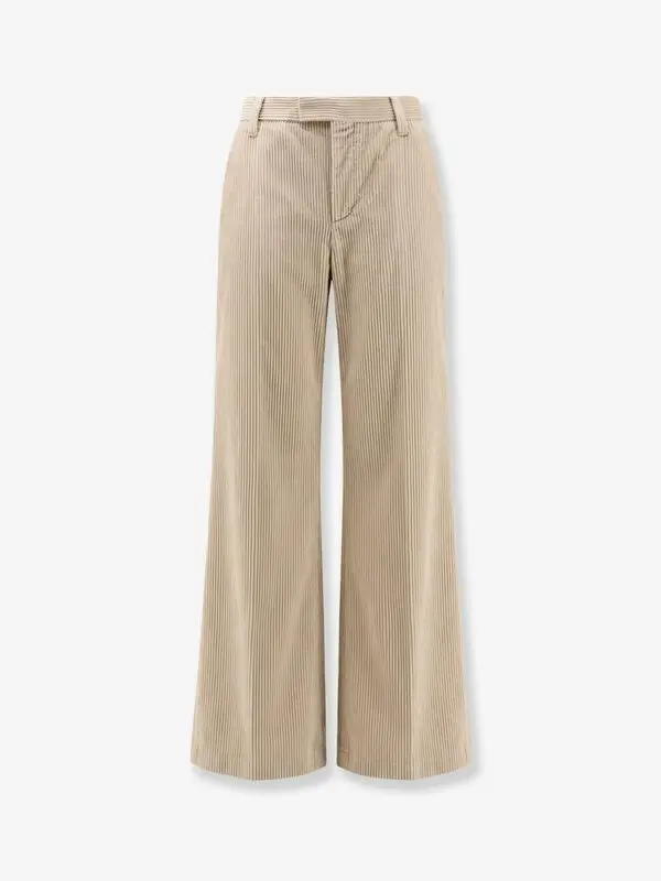 Brunello Cucinelli Corduroy Trousers - Cream
