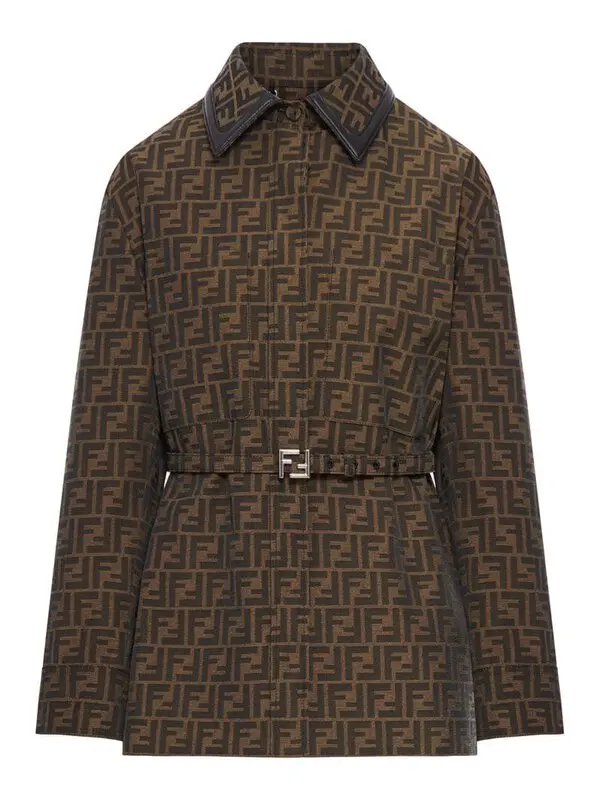Fendi Jacket Ff Canvas