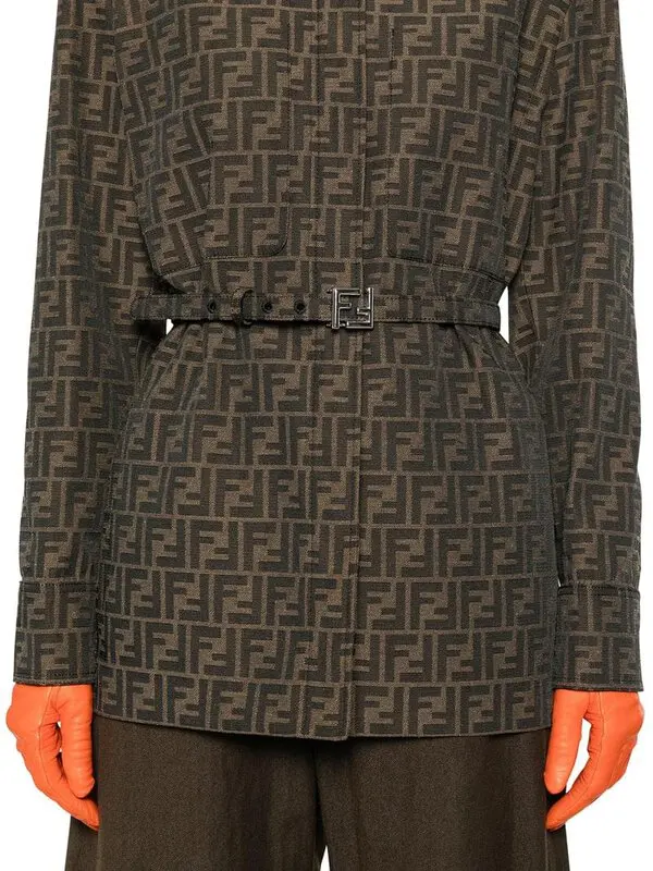 Fendi Jacket Ff Canvas