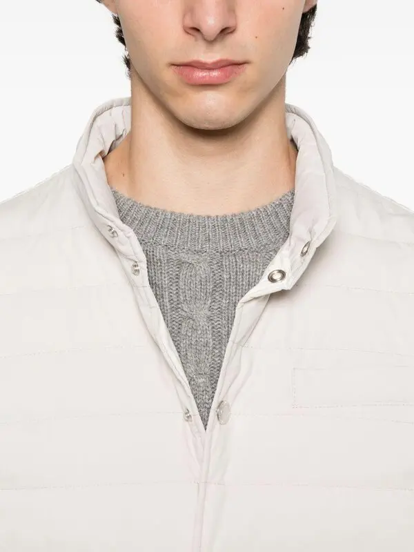 Brunello Cucinelli Nylon Down Vest