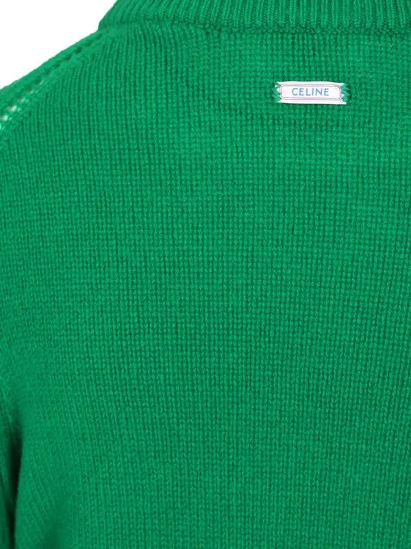 Celine Cashmere Crew Neck Sweater