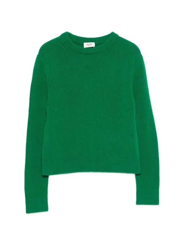 Celine Cashmere Crew Neck Sweater