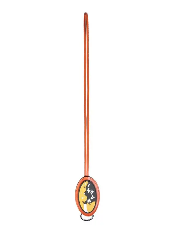 Marni Key Ring With Logo Patch