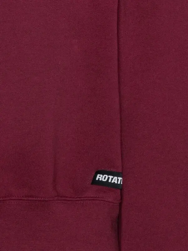 ROTATE BY BIRGER CHRISTENSEN Terry Back Cropped Hoodie