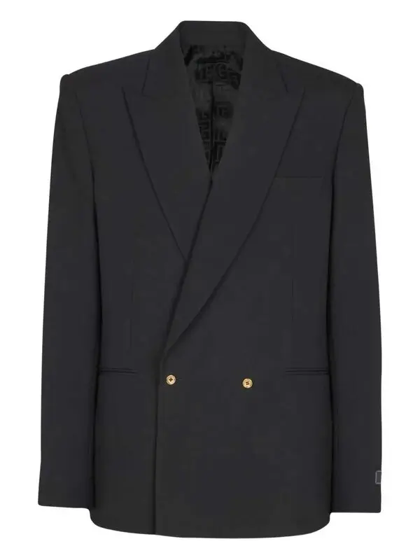 Balmain Double-breasted Wool Blazer