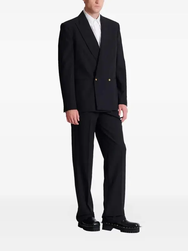 Balmain Double-breasted Wool Blazer