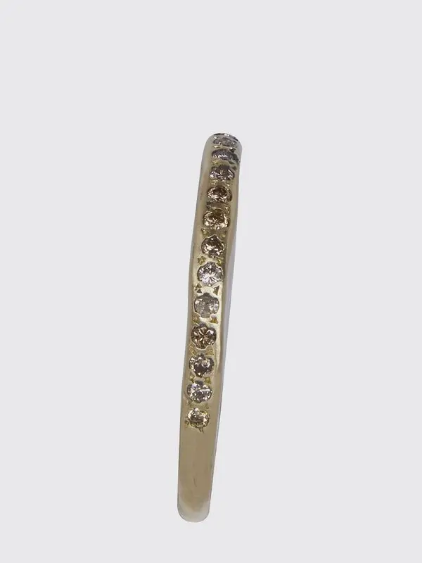 ROSA MARIA Chromed Ring With Set Stones