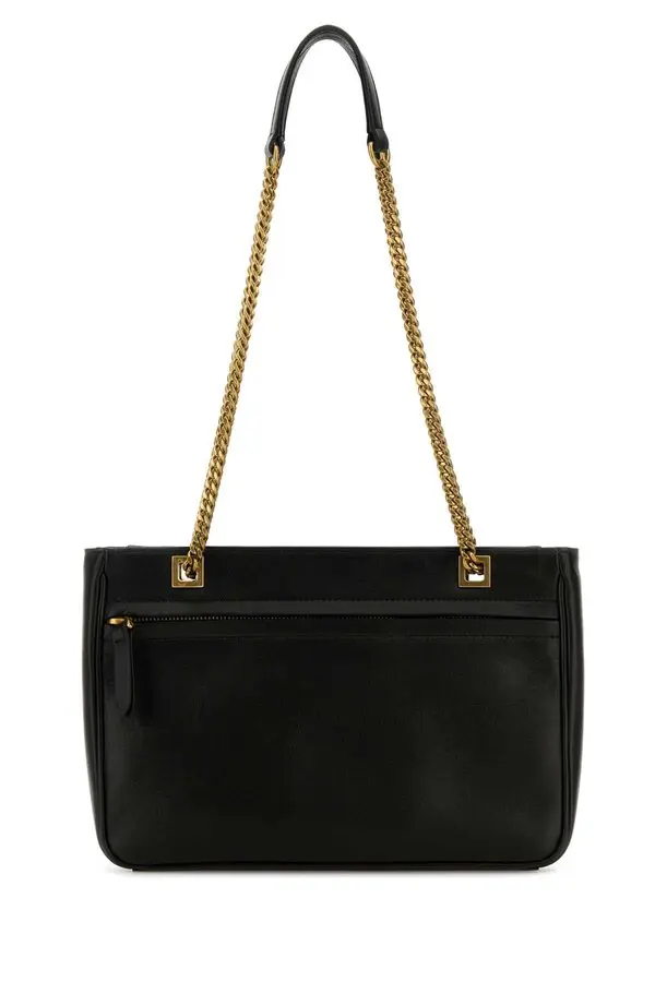 Valentino Garavani Nappa Leather Shoulder Bag - Black