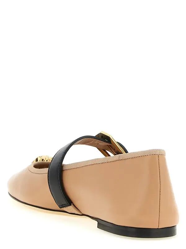 Versace La Medusa' Ballet Flats - Pink
