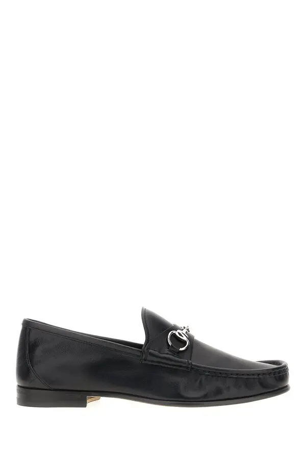 Gucci Leather Loafers - Multicolor