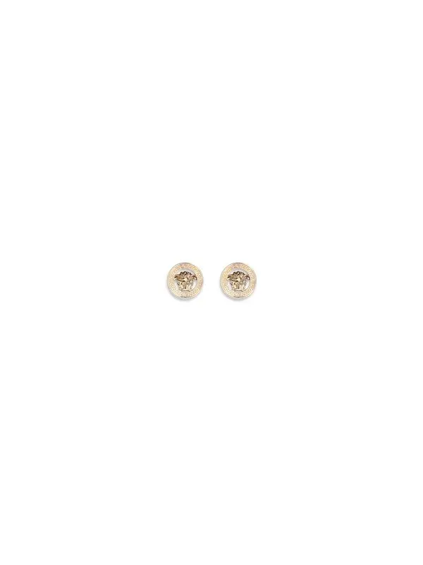 Versace Medusa Stud Earrings - Gold