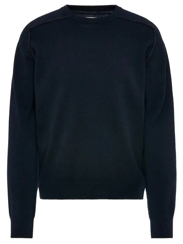 MAISON MARGIELA Virgin Wool Crewneck Sweater