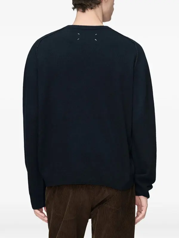 MAISON MARGIELA Virgin Wool Crewneck Sweater