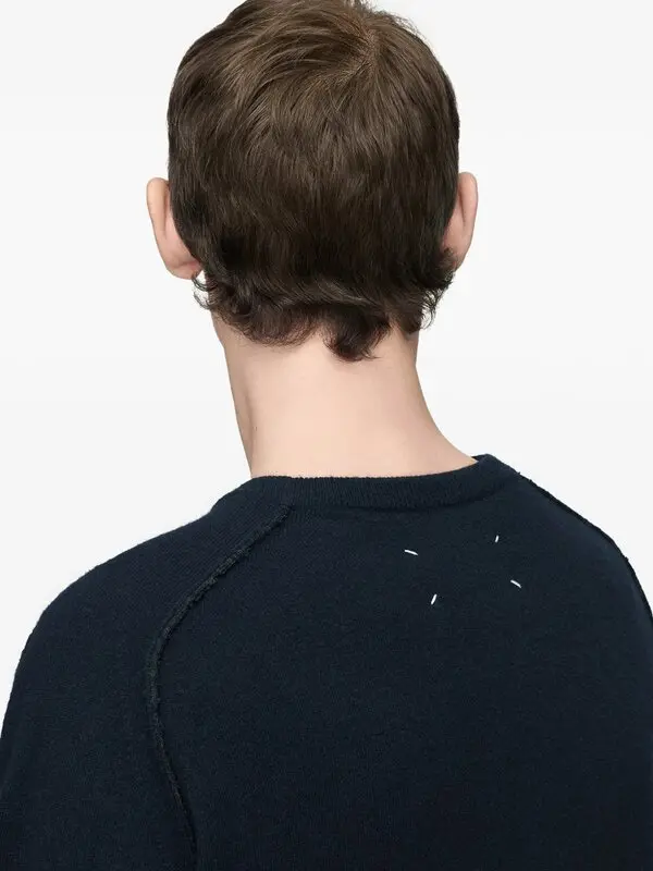 MAISON MARGIELA Virgin Wool Crewneck Sweater