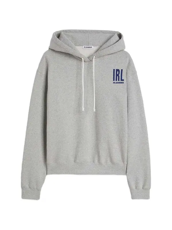 JIL SANDER Logo-print Sweatshirt - Gray