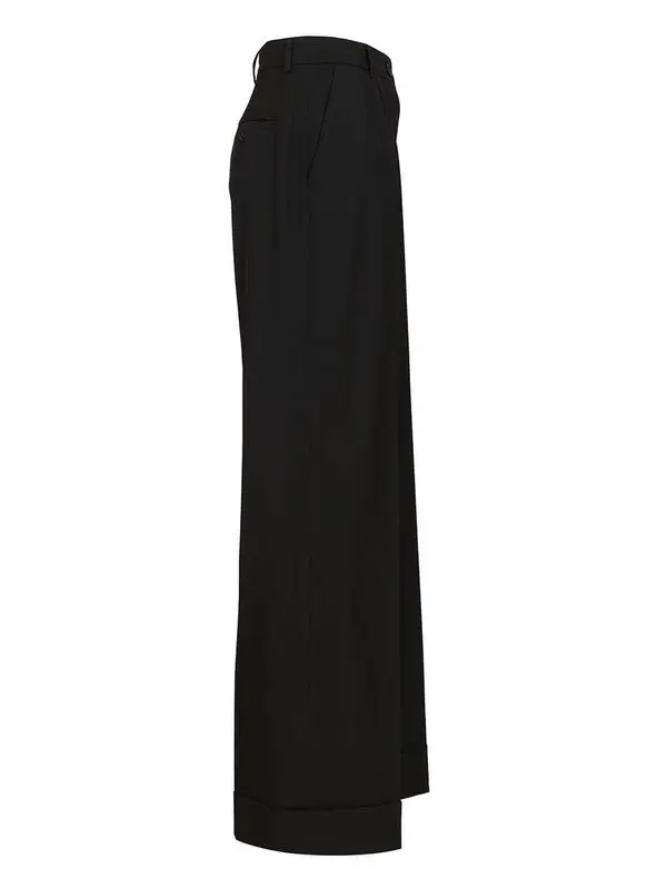 Dolce & Gabbana Wool Gabardine Trousers