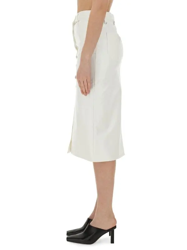 COURREGES Skirt With Buttons