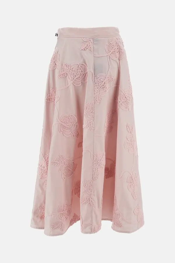 ROTATE BY BIRGER CHRISTENSEN Flower Maxi Skirt
